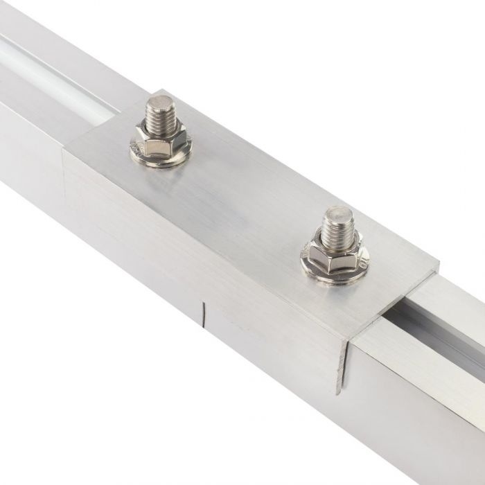 Conectors for PV rails